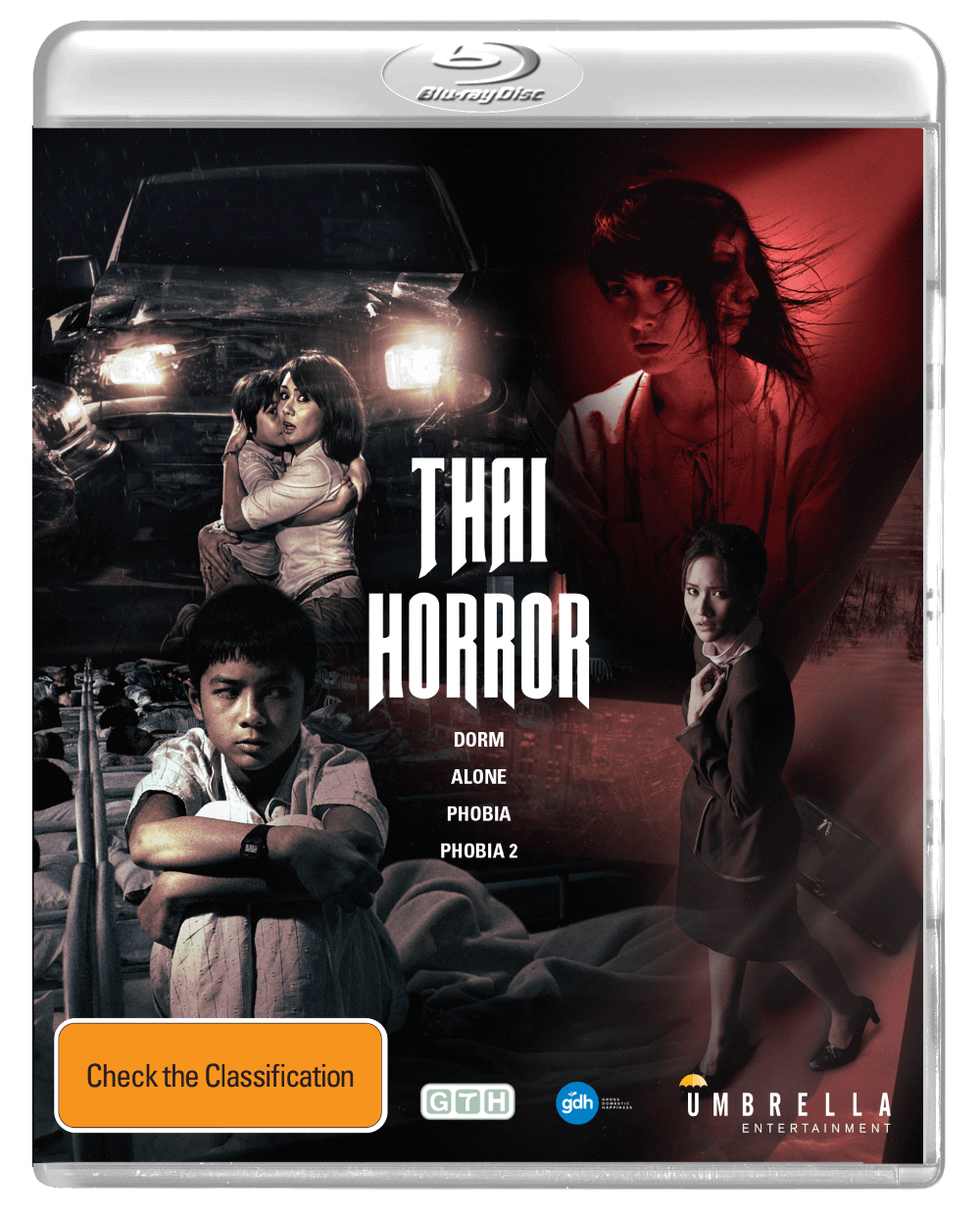 Thai Horror 8 Movie Blu-ray Collection (Dorm, Alone, Phobia, Coming So