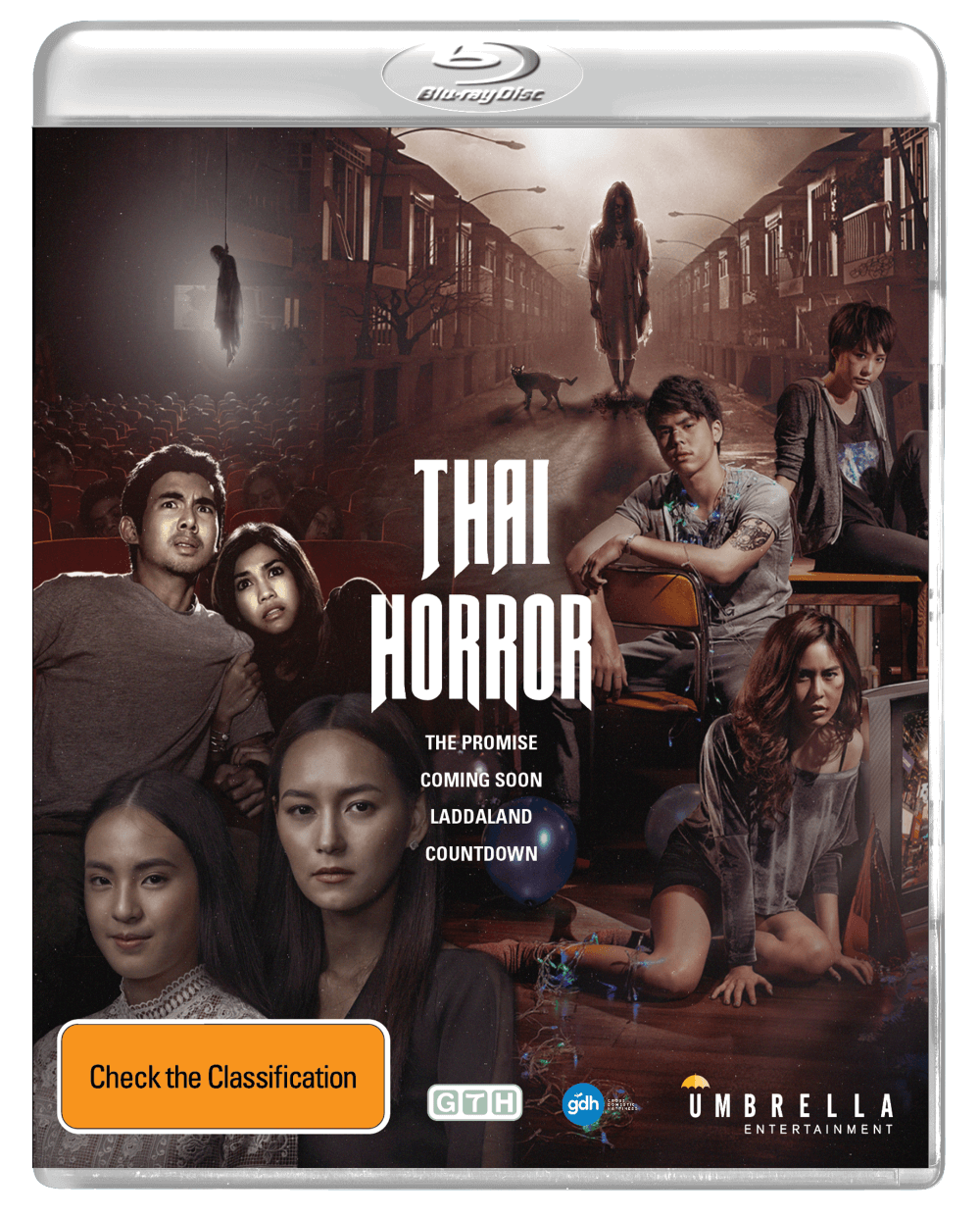 Thai Horror 8 Movie Blu-ray Collection (Dorm, Alone, Phobia, Coming So