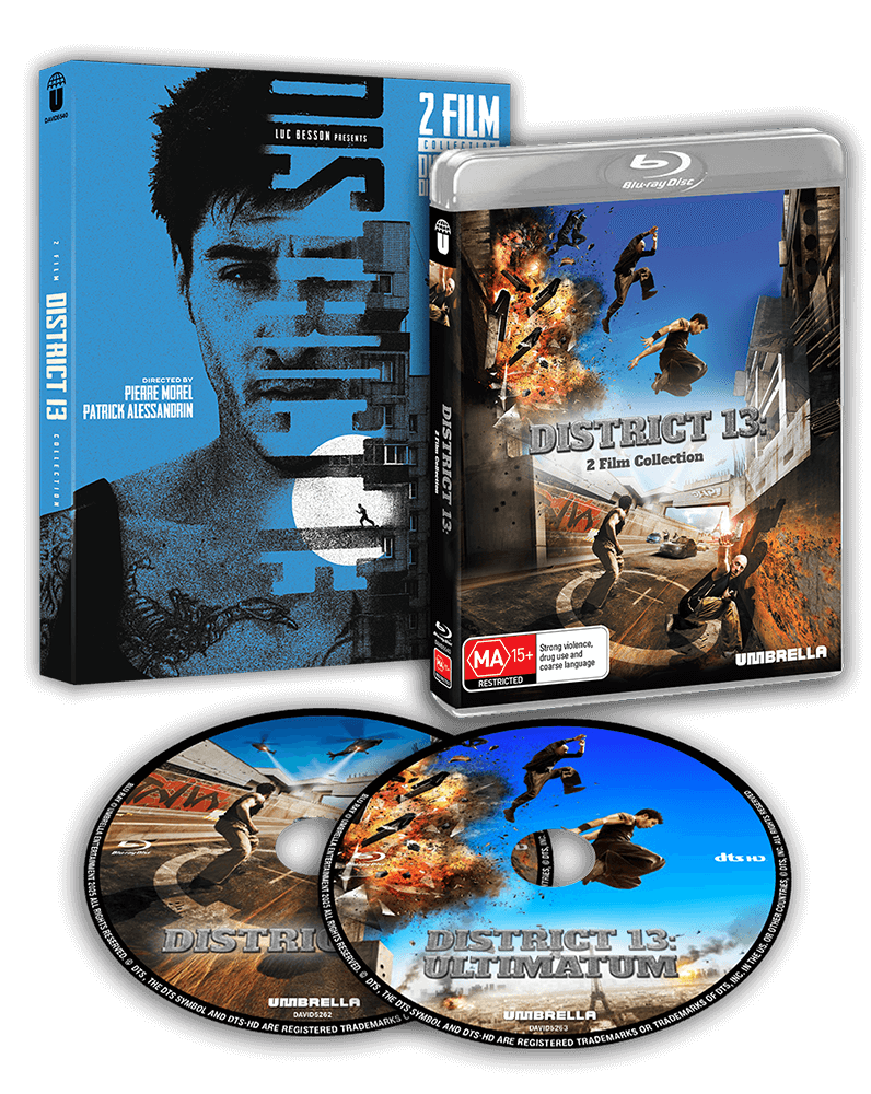 District 13: 2 Film Collection (2004, 2009) Blu-ray — Umbrella ...