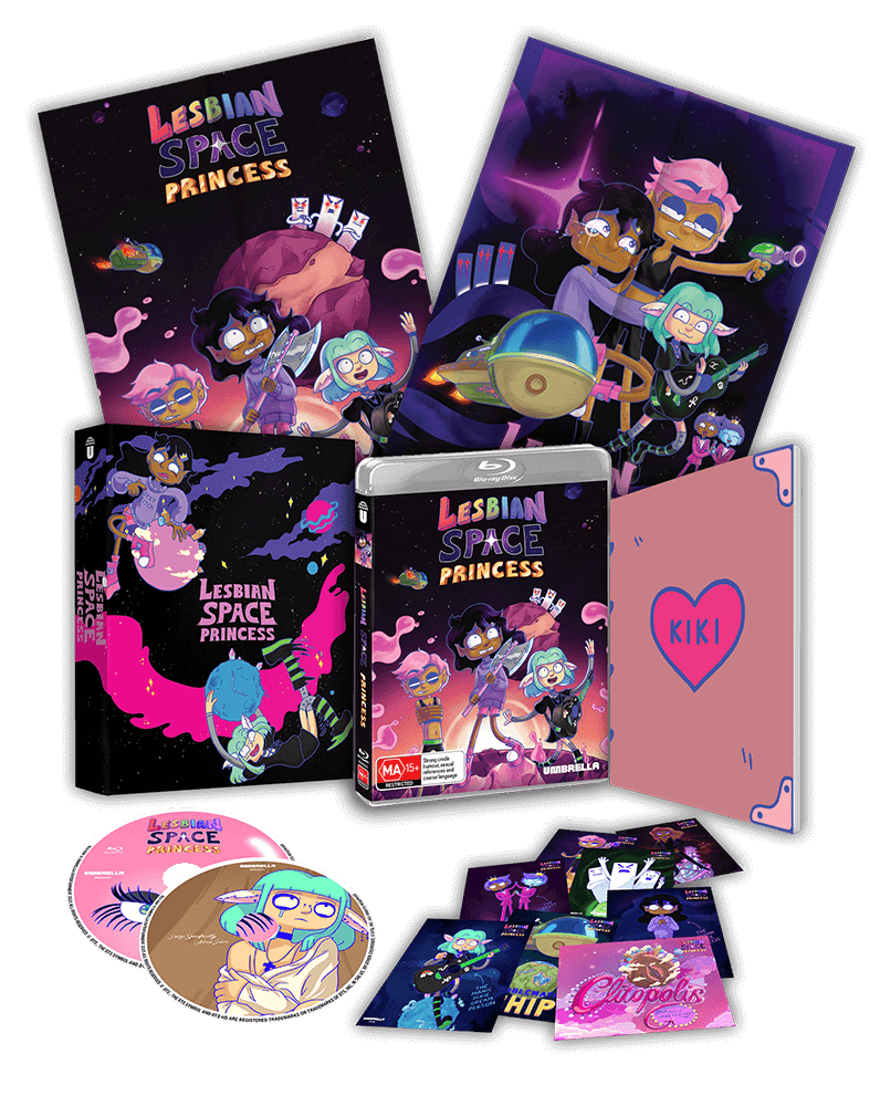 Lesbian Space Princess (2025) Blu-ray Collector's Edition — Umbrella ...