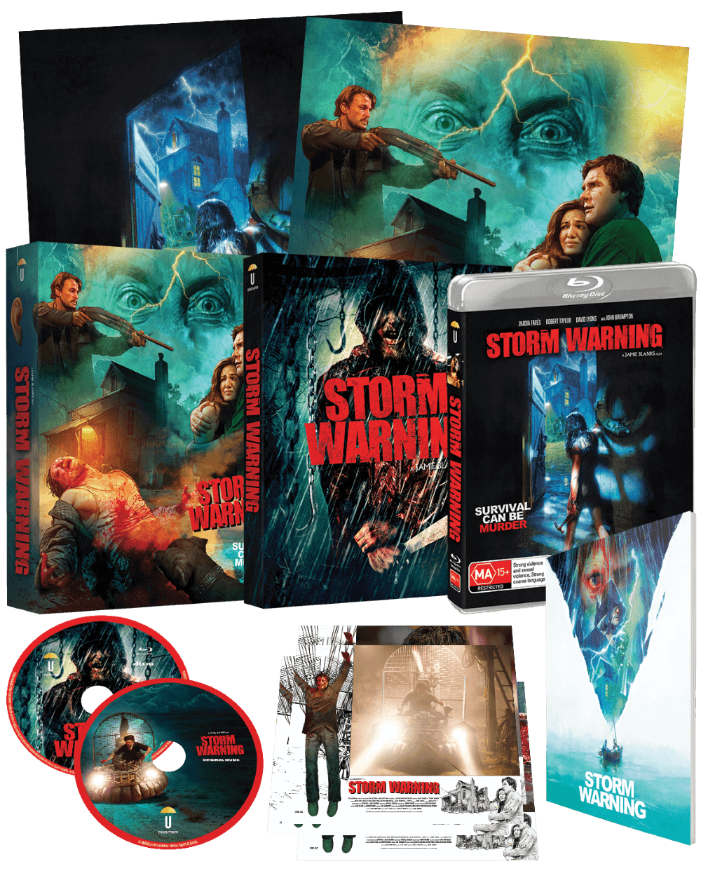 Storm Warning (2007) Blu-ray + CD Collector's Edition
