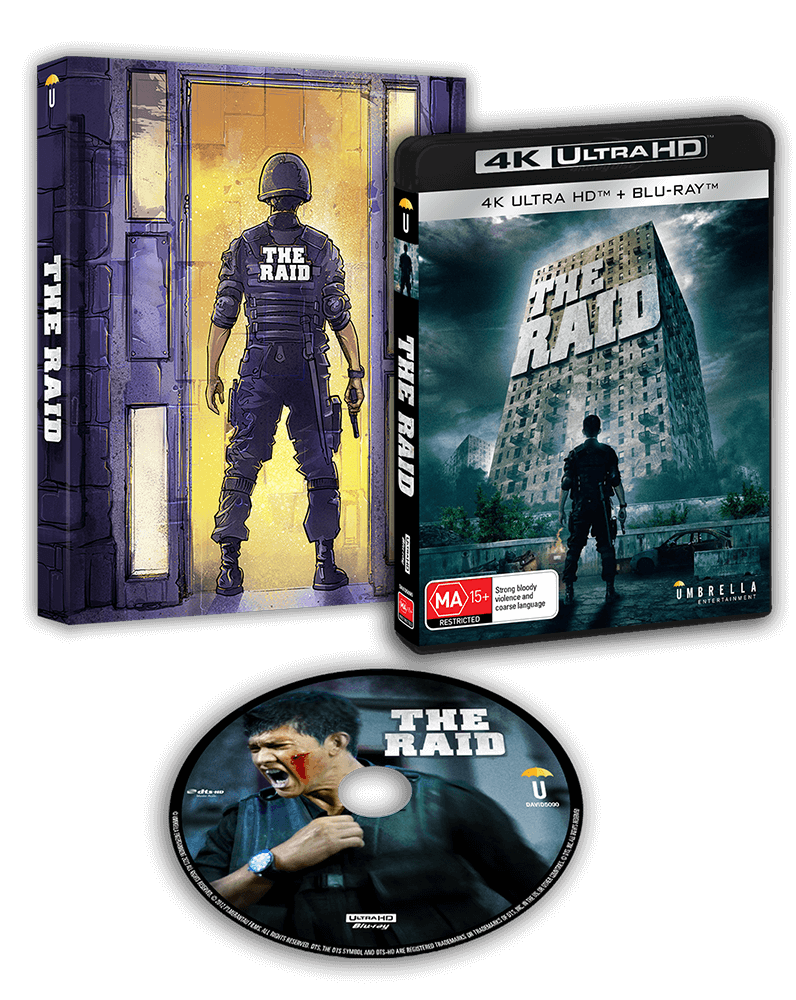 The Raid (2011) (UHD + Blu-ray) — Umbrella Entertainment